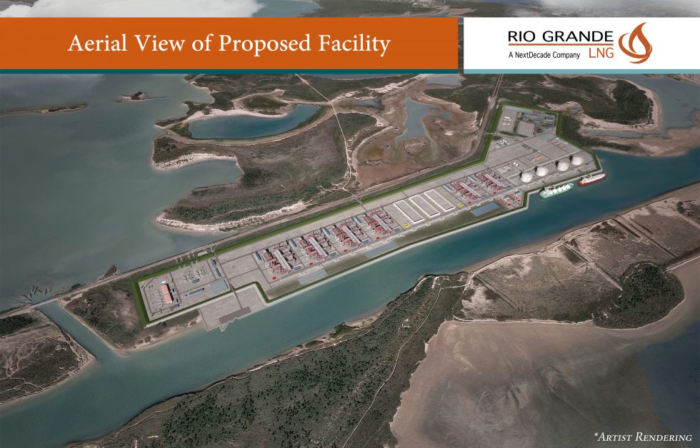 NextDecade Files FERC Application for Rio Grande LNG